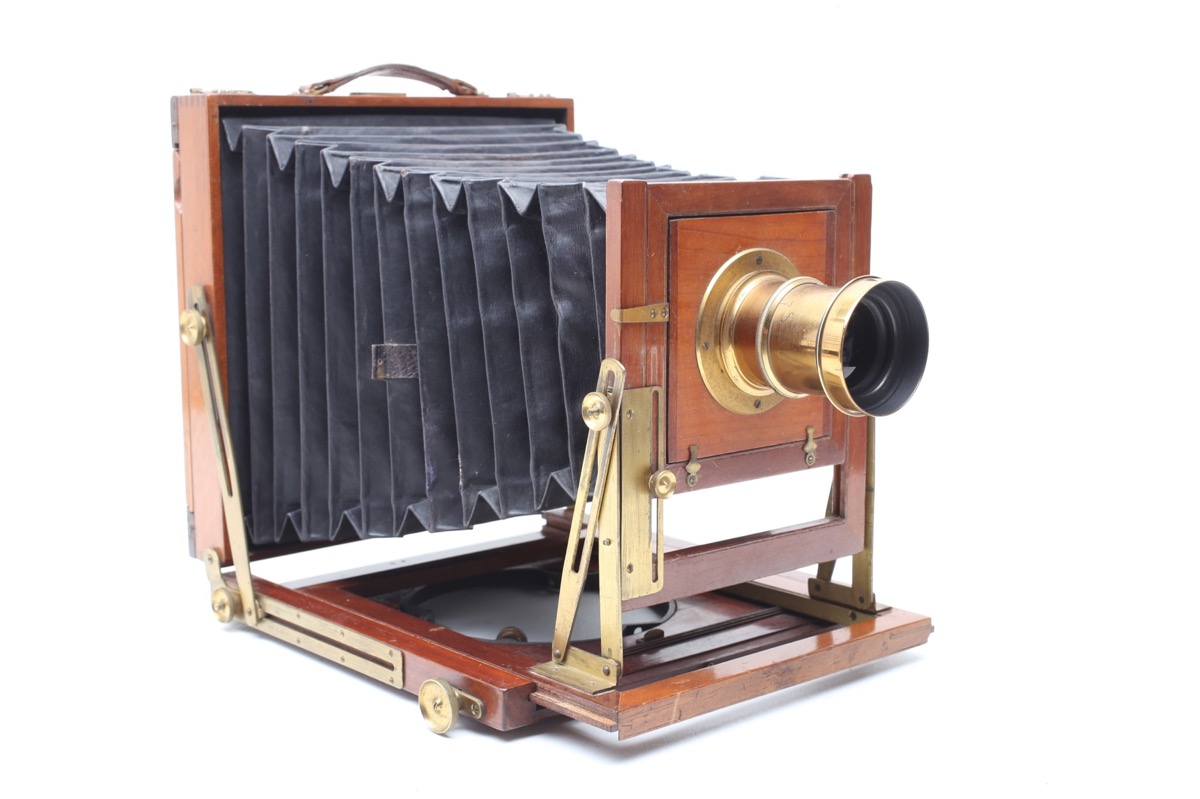 Old Fashioned Camera From The 1800s