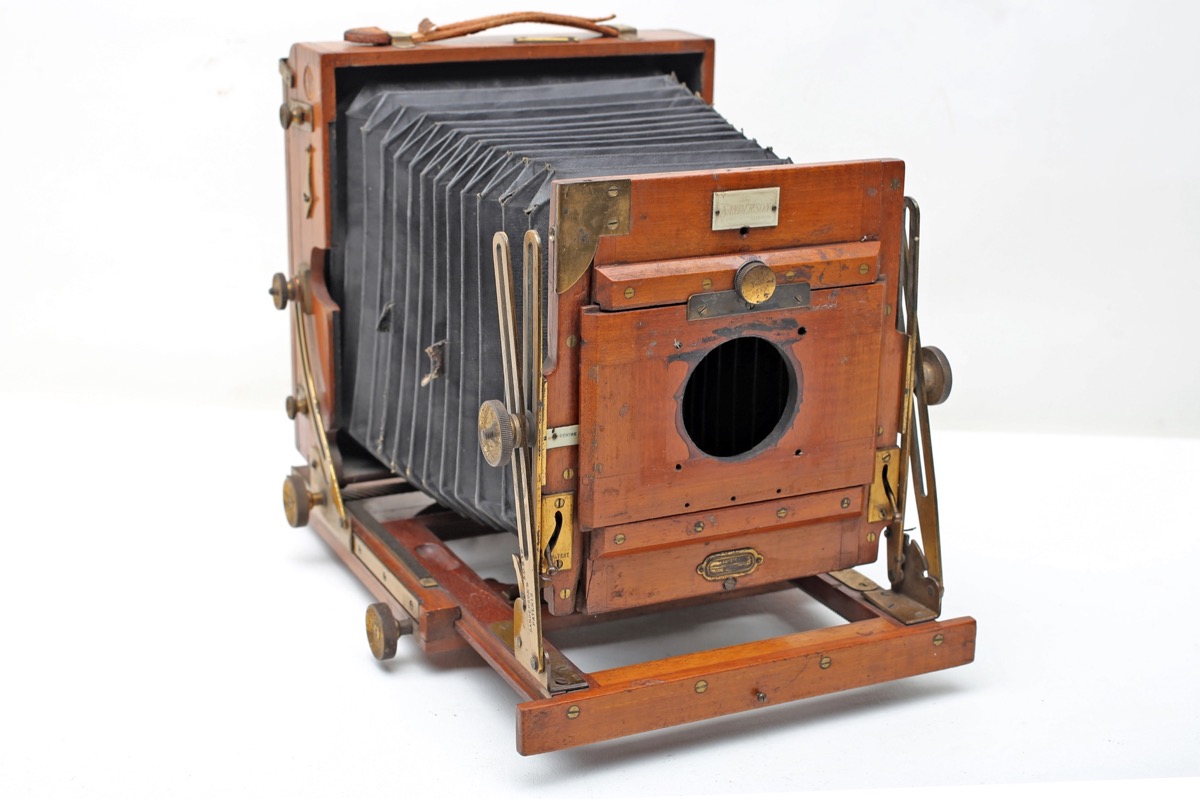 Sanderson “Regular” Field 1/2 Plate Wood Camera 1890's Vintage BEAUTY